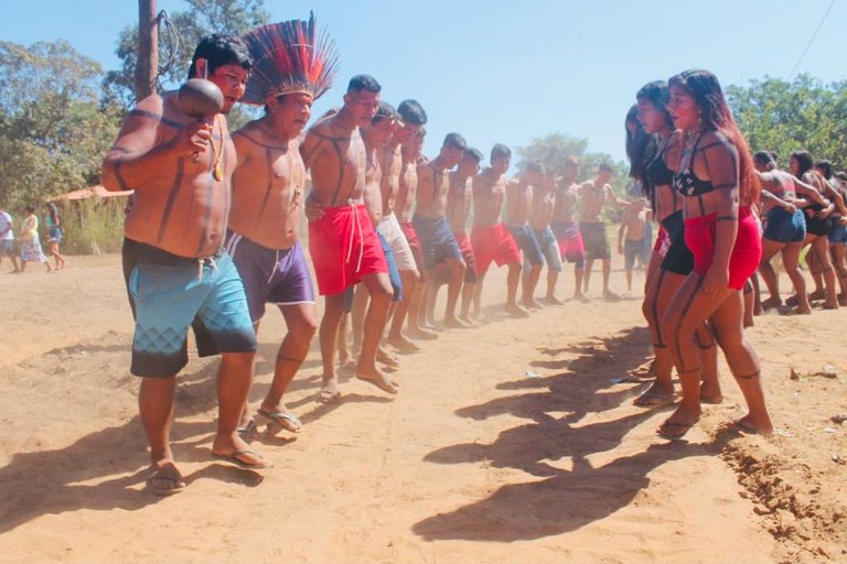 Encontro valoriza cultura Xerente na aldeia Novo Horizonte, às margens ...